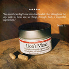 vegan Lion's Mane supplement 60 capsules