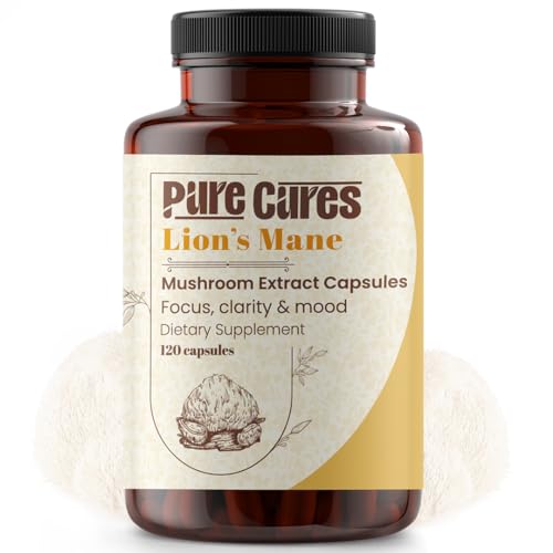 Vegan Lion's Mane supplements for memory support