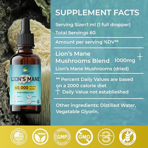 vegan Lions Mane for memory support