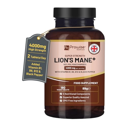 Vegan Lions Mane mushroom tablets