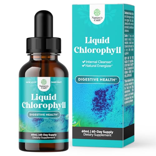 Vegan liquid chlorophyll for detox