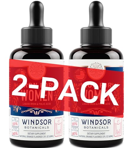 vegan liquid iron drops for anemia