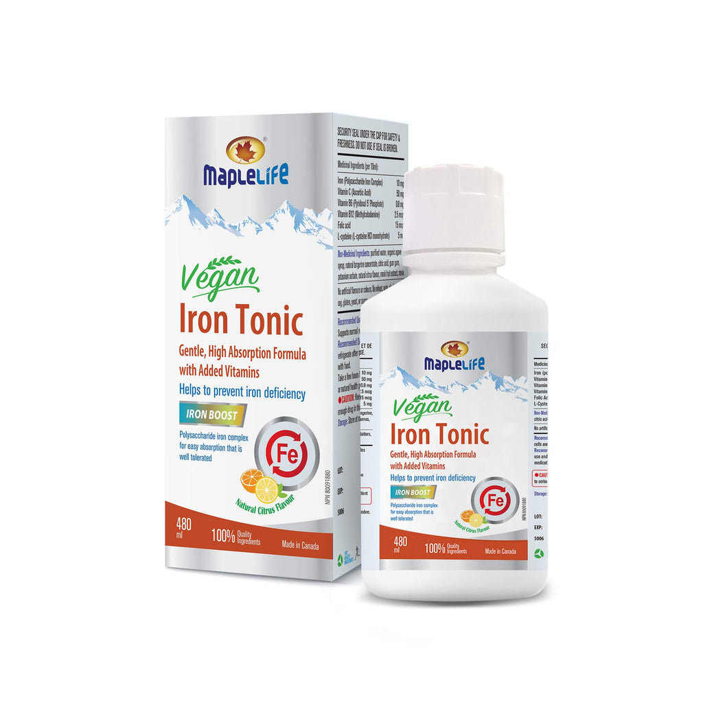 vegan liquid iron supplement for women