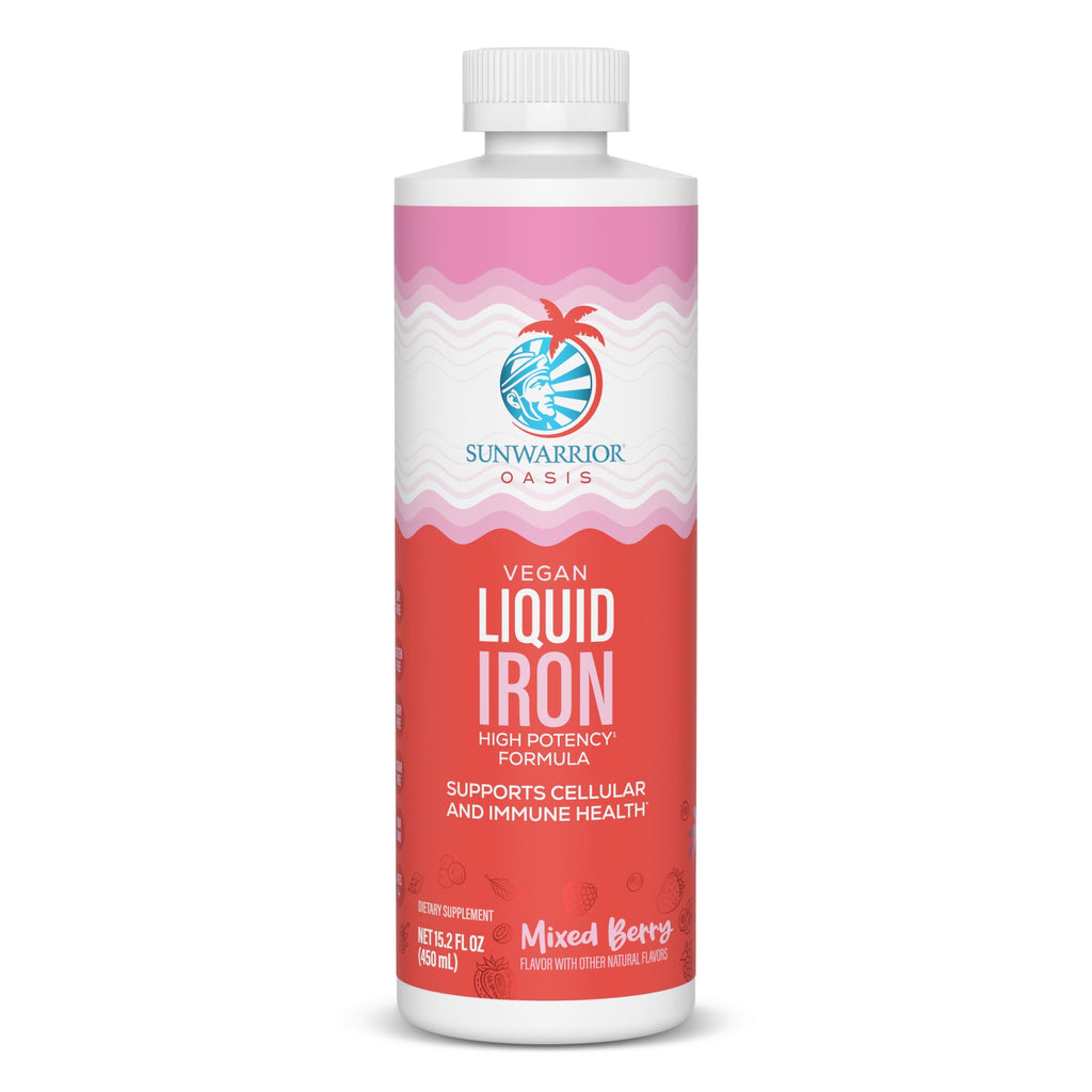 vegan liquid iron supplement for women
