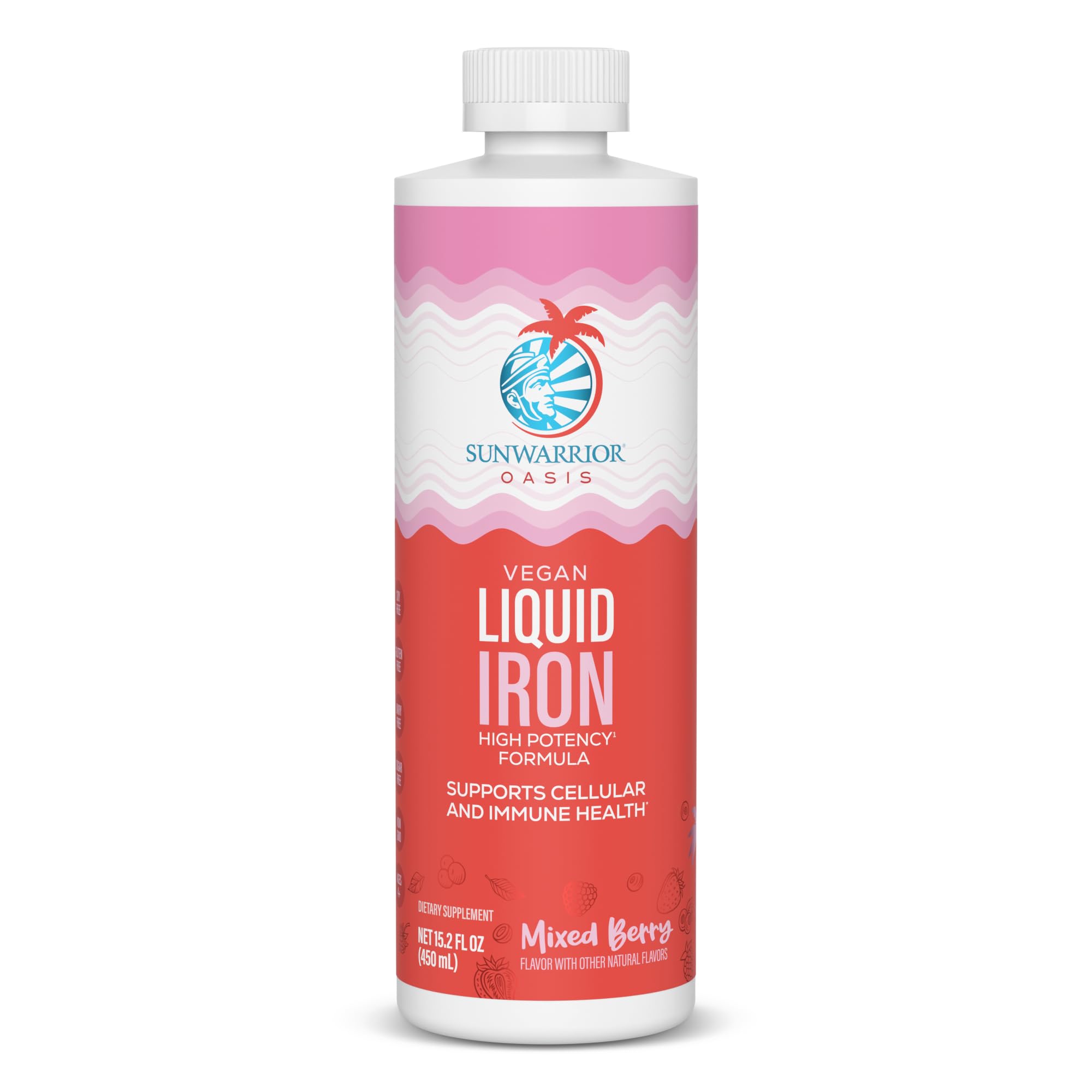 vegan liquid iron supplement for women