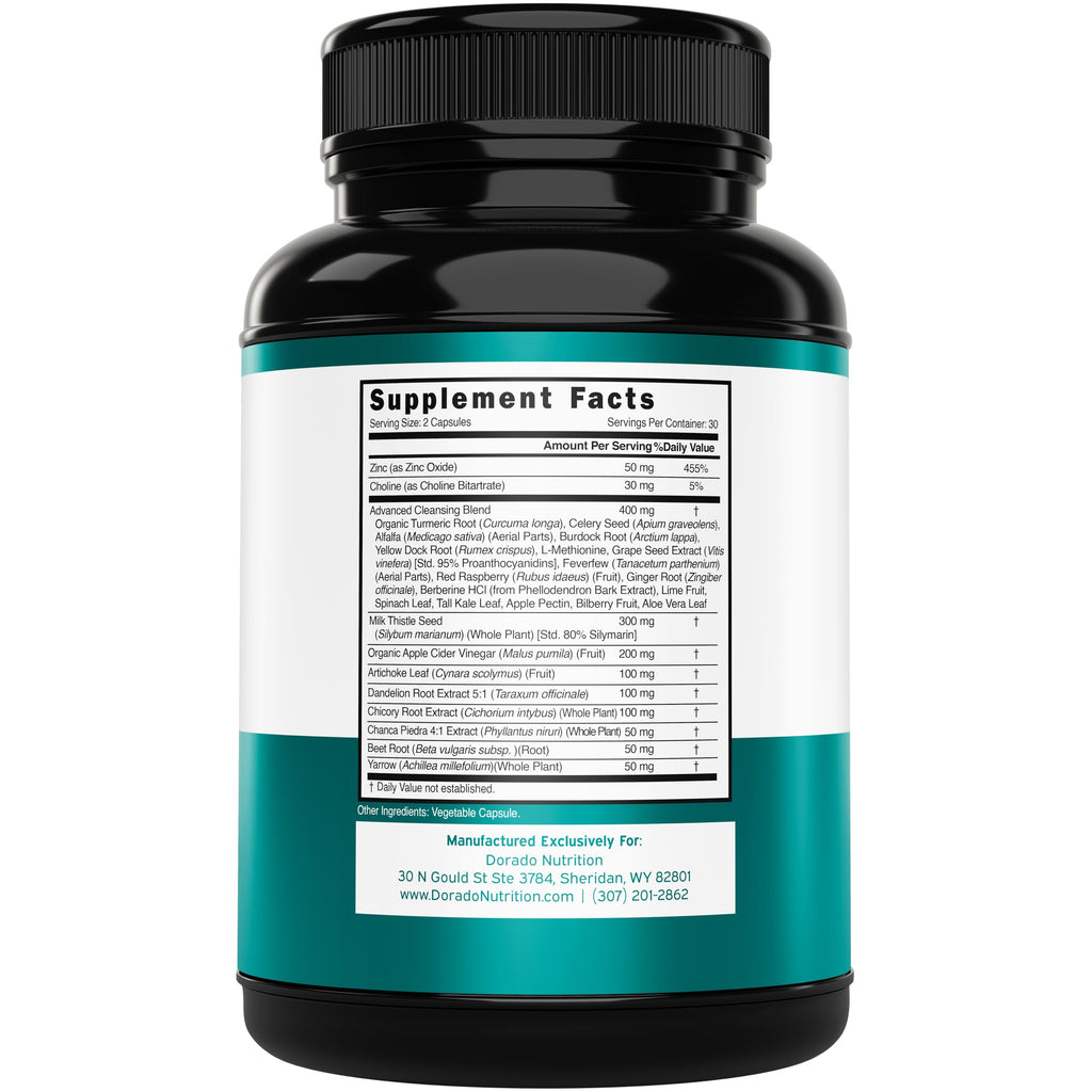 vegan liver cleanse detox formula