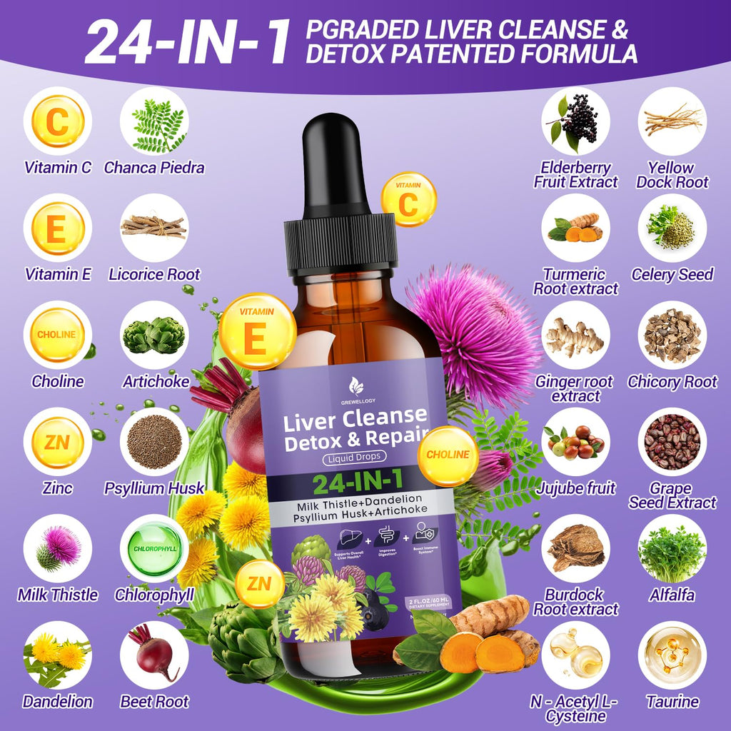 Vegan liver cleanse supplement