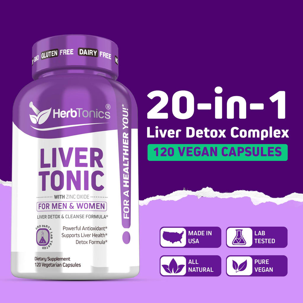 Vegan liver detox with milk thistle
