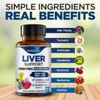 Vegan liver health supplement