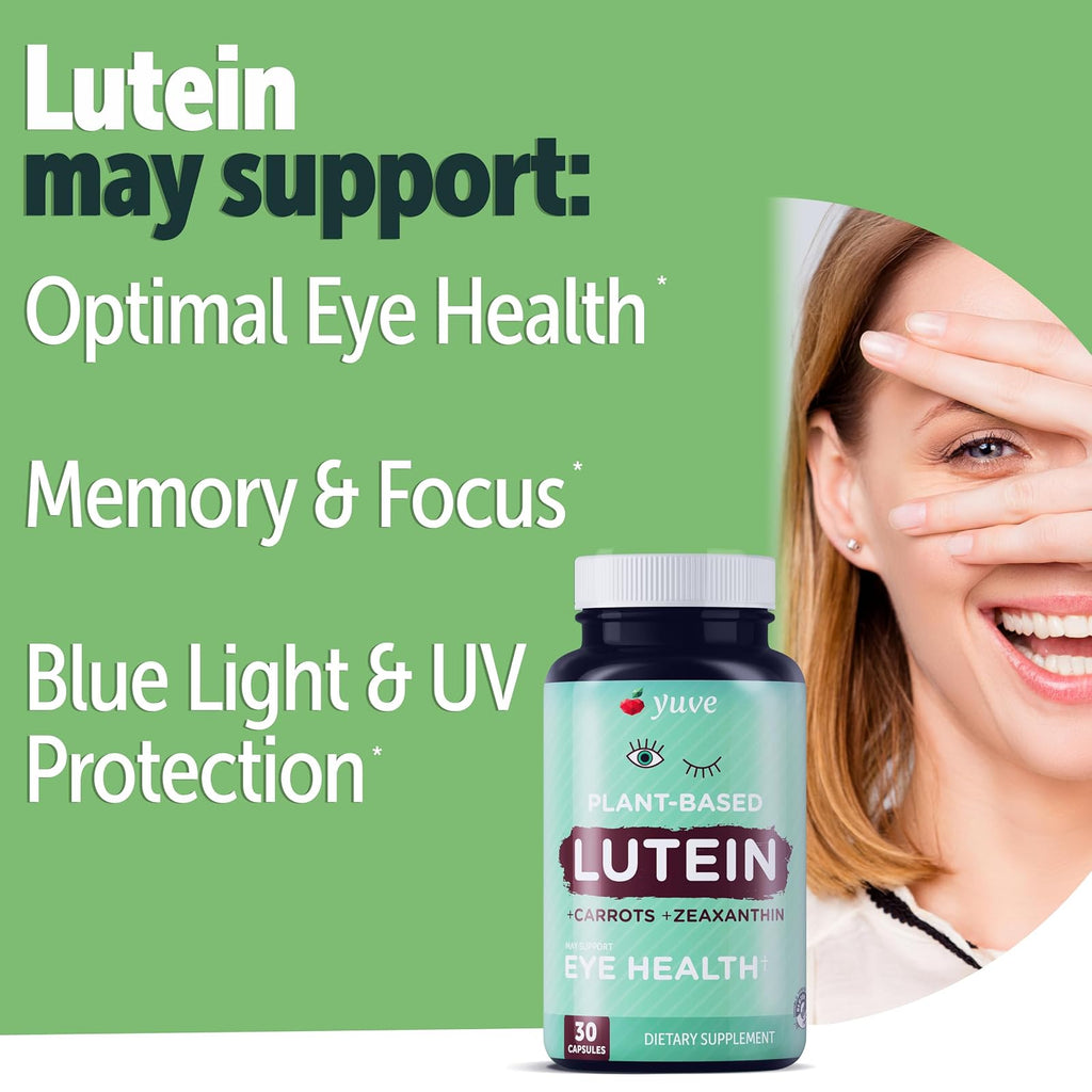 Vegan Lutein and Zeaxanthin supplement
