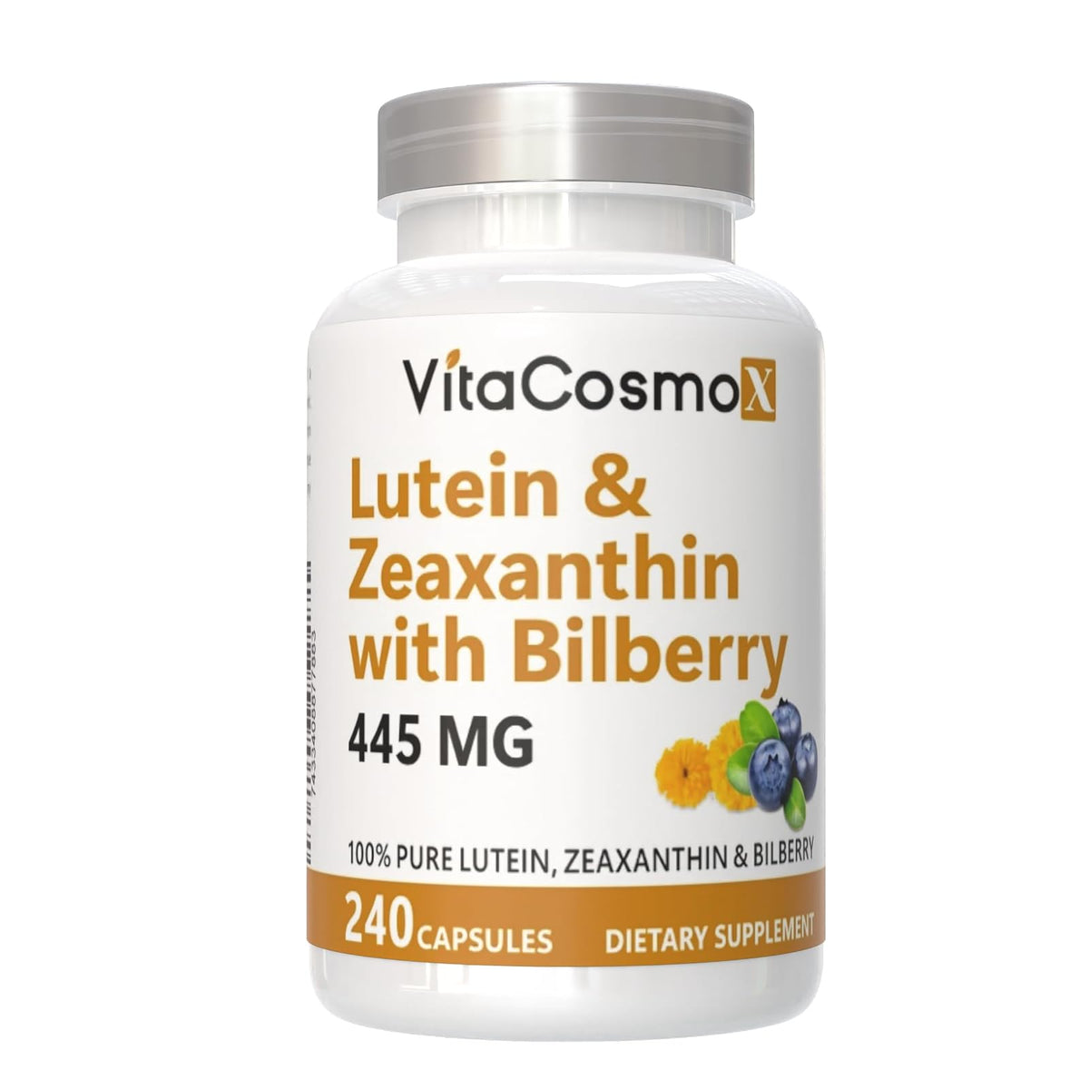 vegan lutein capsules for vision support
