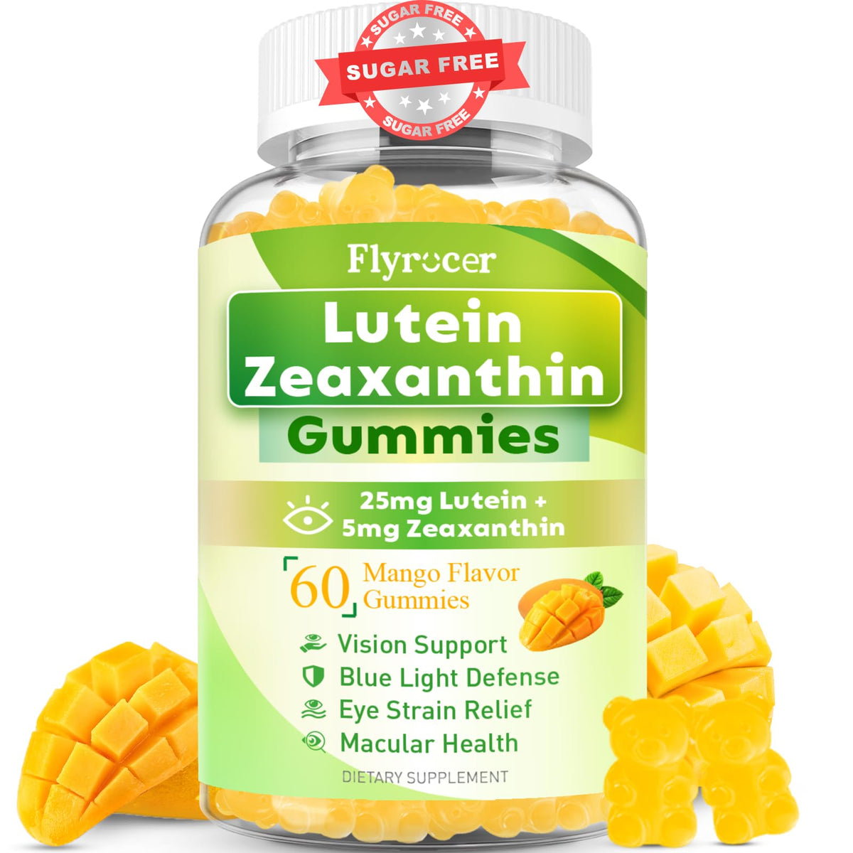 vegan lutein gummies for eye health