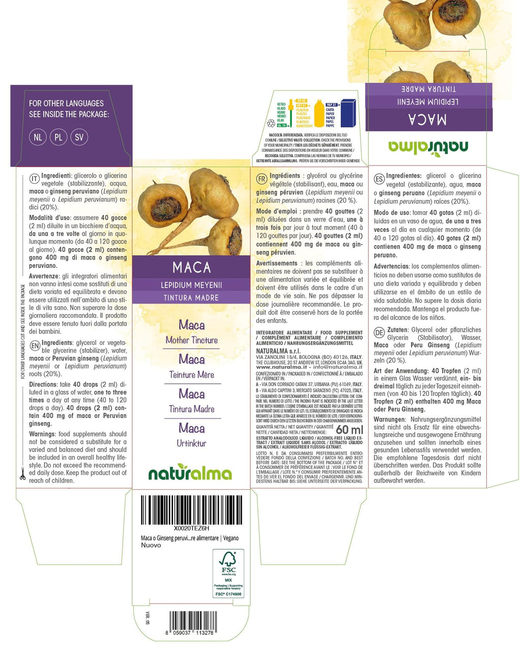 vegan maca extract for vitality