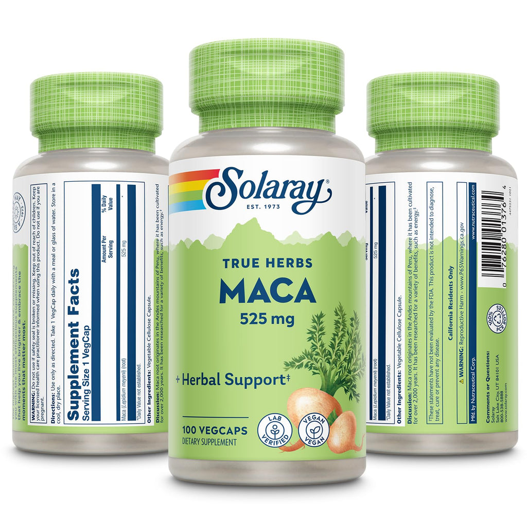 Vegan Maca Root supplement benefits