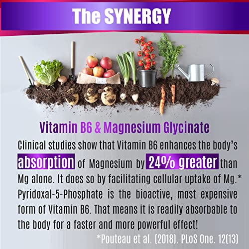 Vegan magnesium bisglycinate for daily wellness