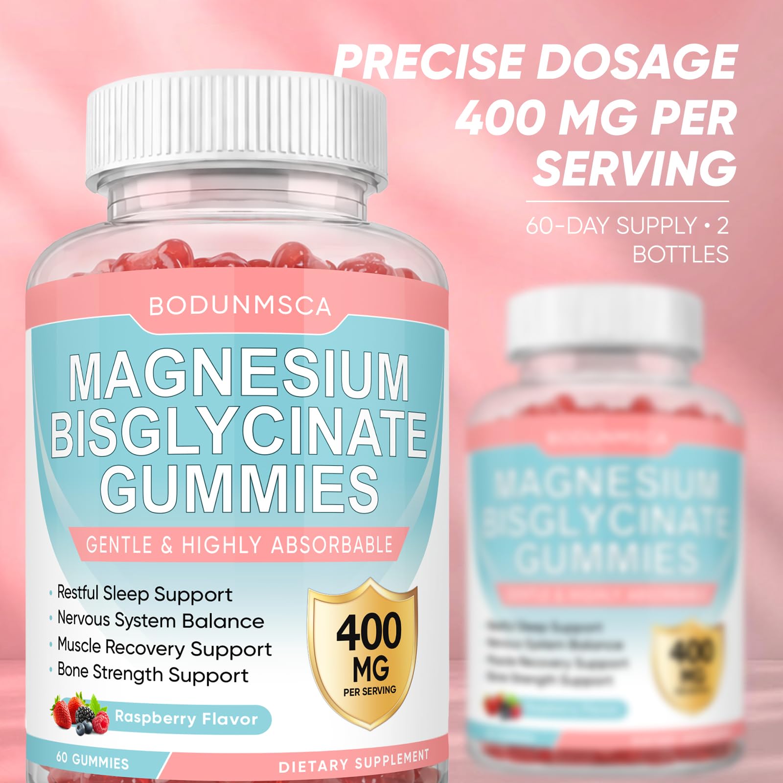 vegan magnesium bisglycinate gummies for health