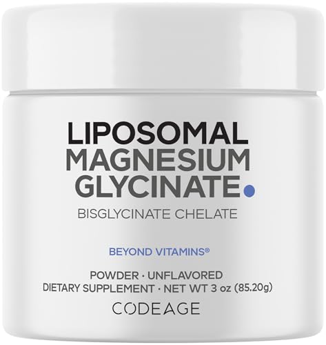 Vegan magnesium bisglycinate supplement