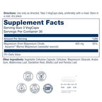 vegan magnesium capsules for better sleep