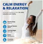 Vegan magnesium capsules for better sleep