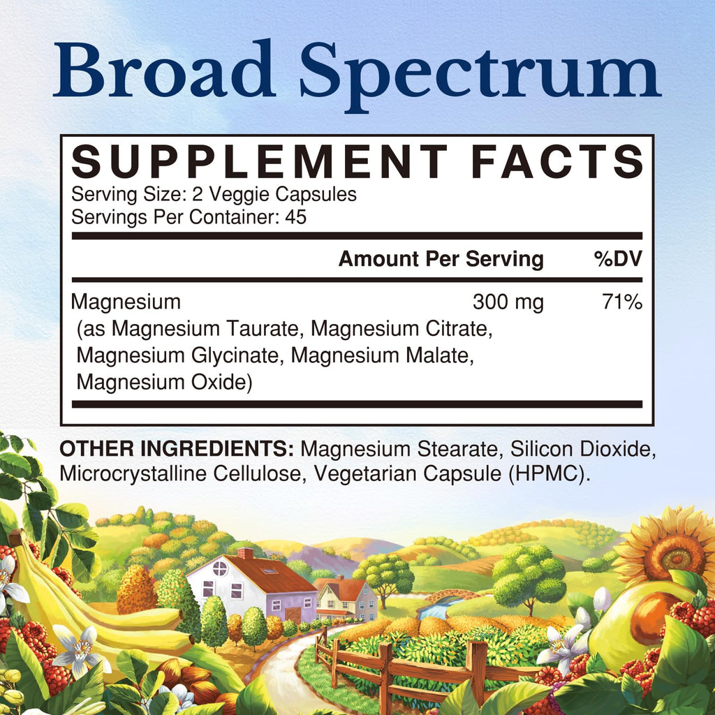 vegan magnesium capsules for better sleep