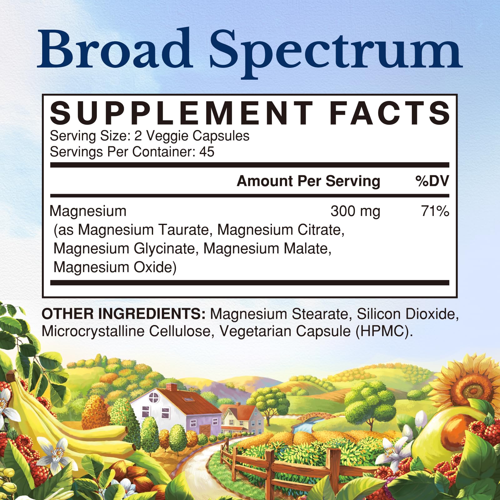 vegan magnesium capsules for better sleep