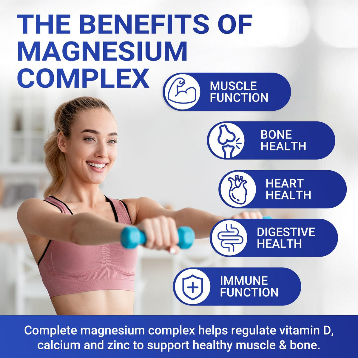 Vegan magnesium capsules for energy support