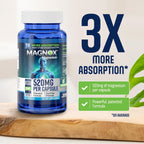 Vegan magnesium capsules for energy