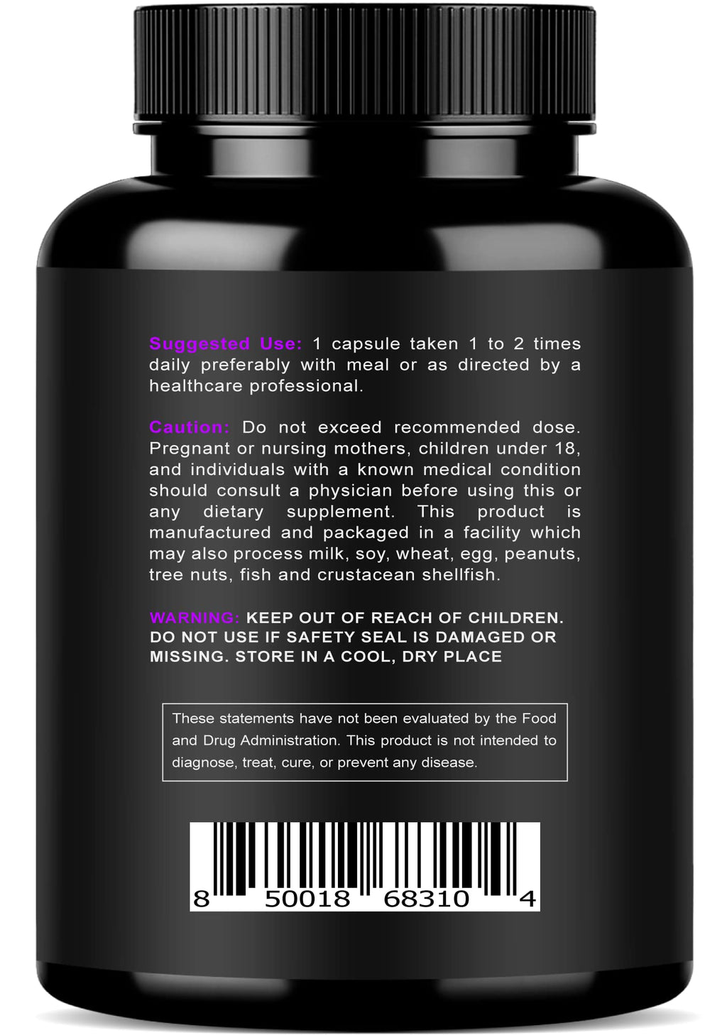 vegan magnesium capsules for energy