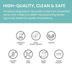 Vegan magnesium capsules for energy