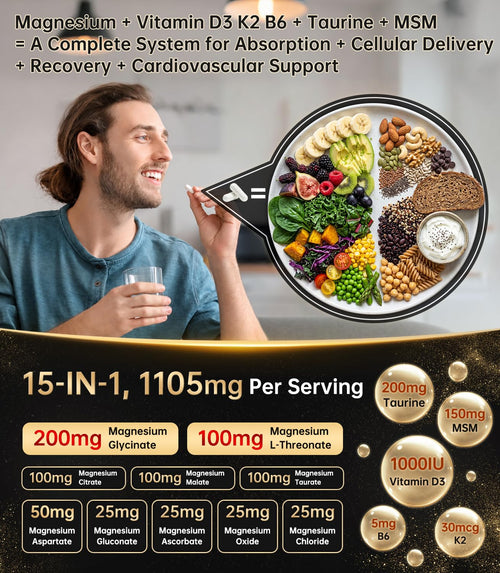 vegan magnesium capsules for energy