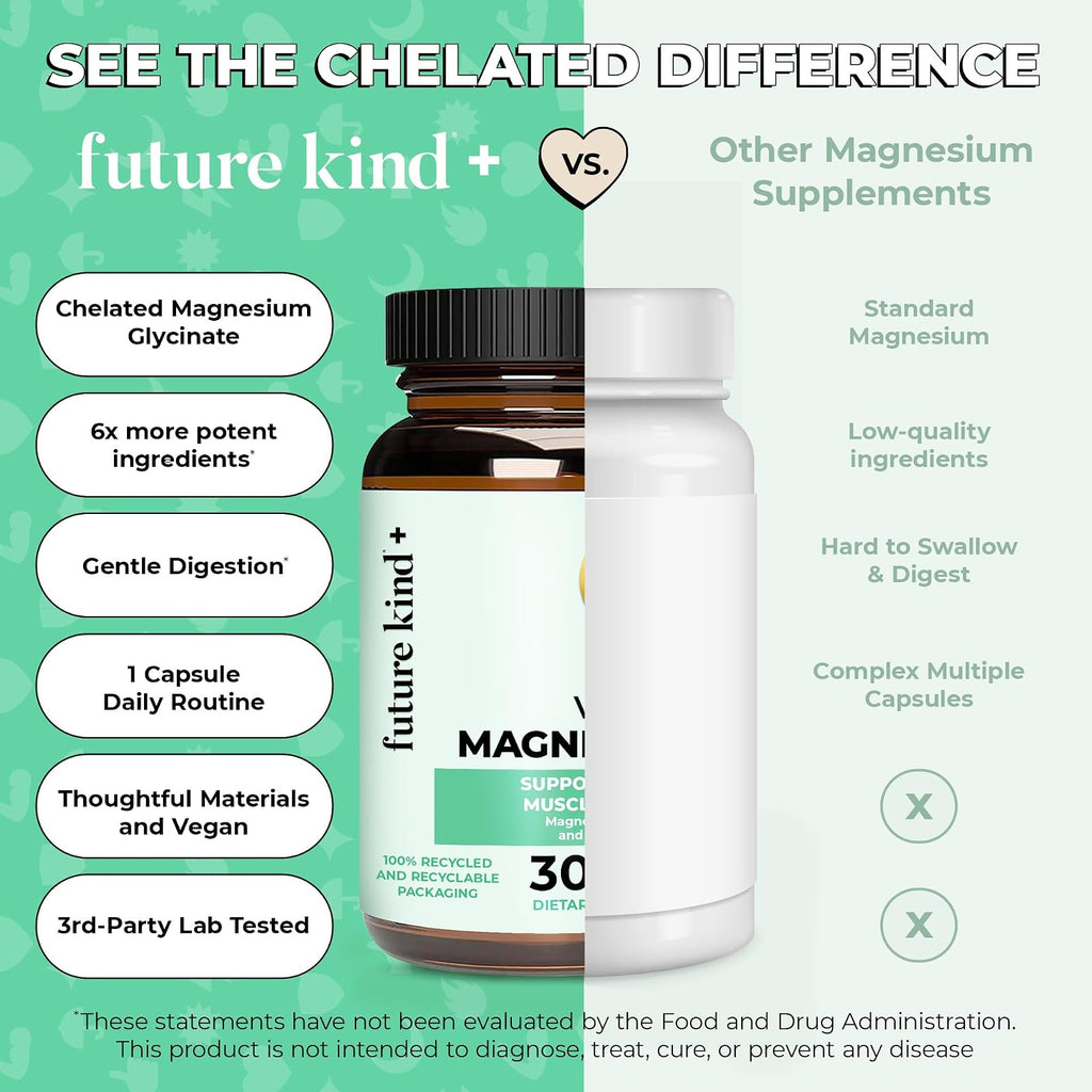 vegan magnesium capsules for health