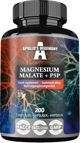 Vegan magnesium capsules for health