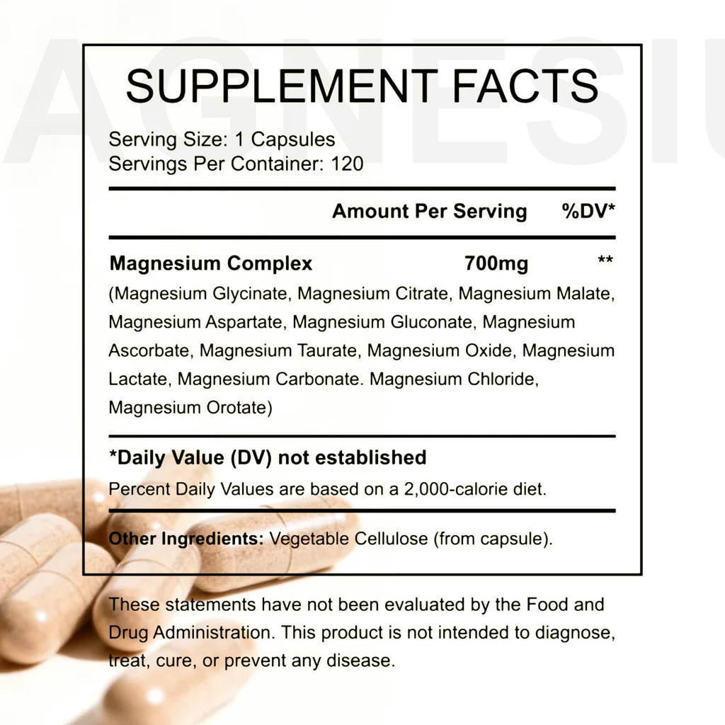 vegan magnesium capsules for relaxation