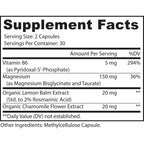 vegan magnesium capsules for sleep support