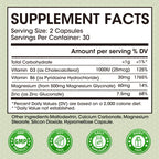 vegan magnesium capsules with zinc