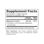 vegan magnesium citrate supplement