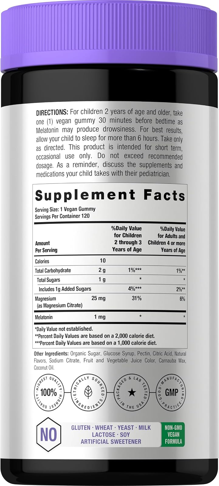 vegan magnesium for kids sleep