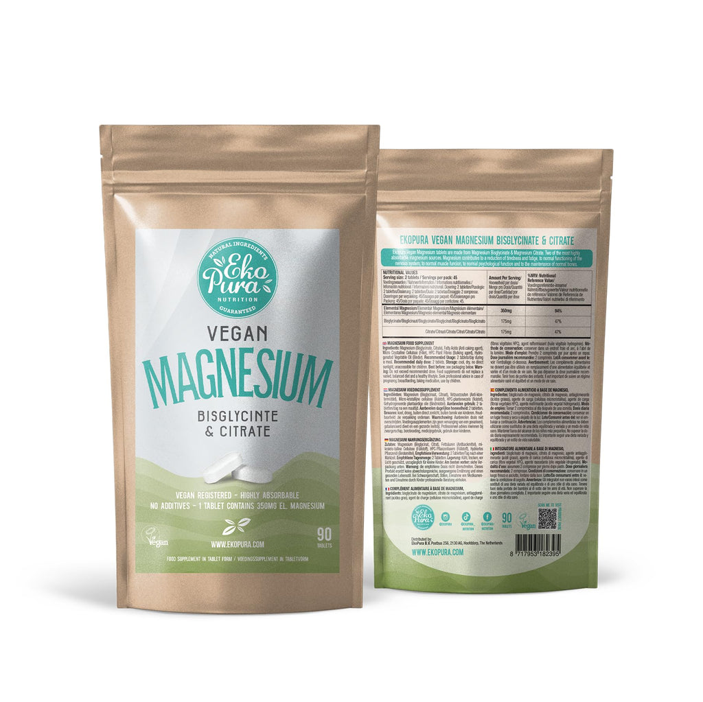 vegan magnesium for muscle relaxation
