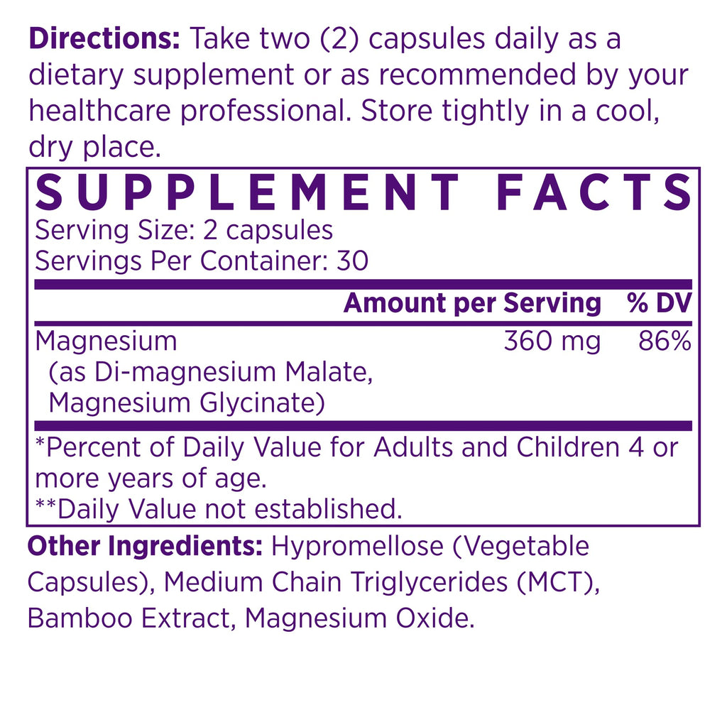 vegan magnesium for muscle relaxation