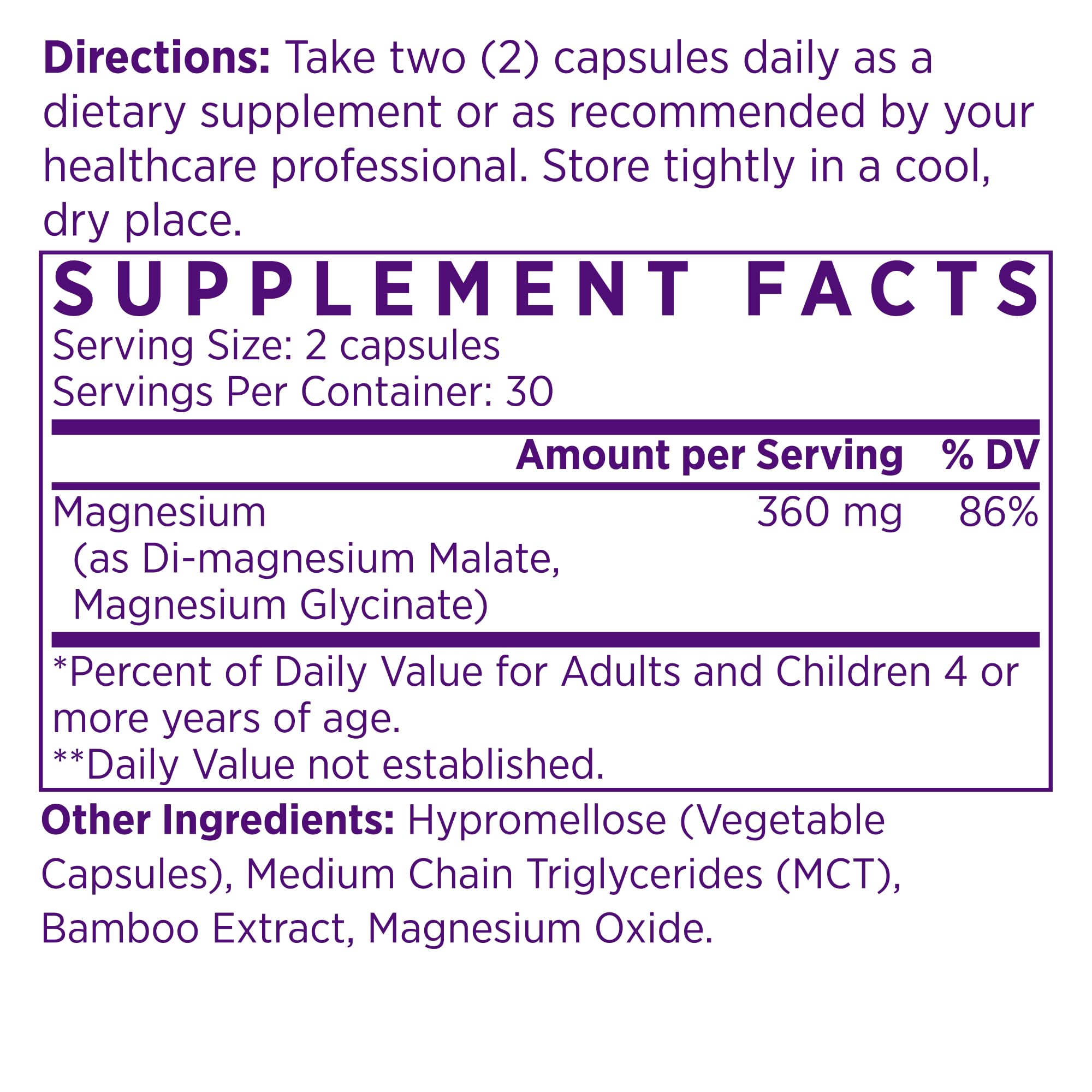 vegan magnesium for muscle relaxation