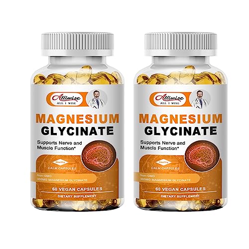 vegan magnesium glycinate capsules for energy