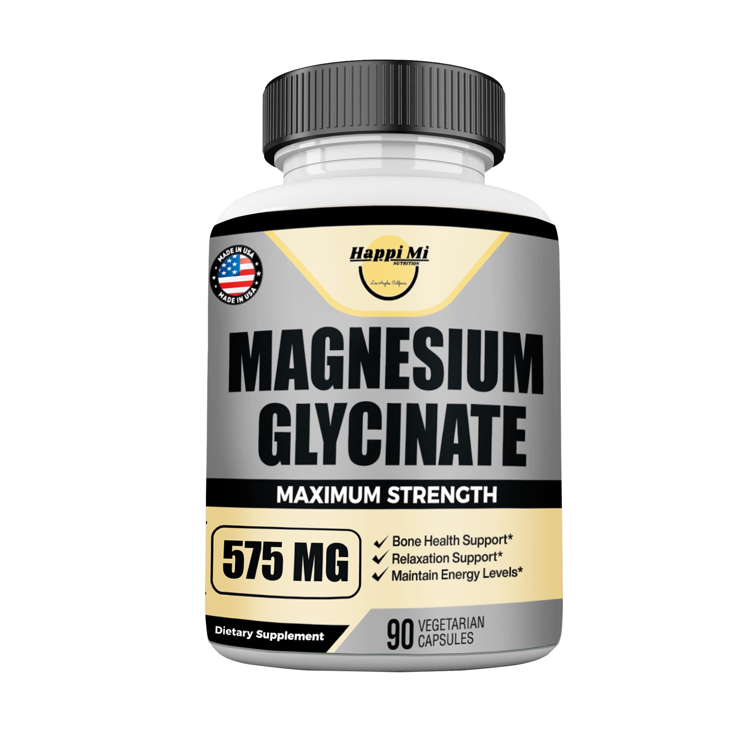 vegan magnesium glycinate capsules