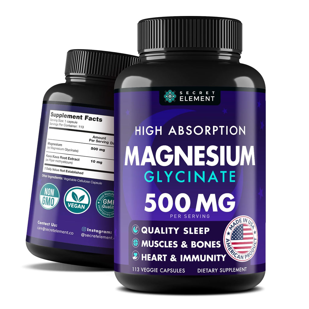 vegan magnesium glycinate capsules