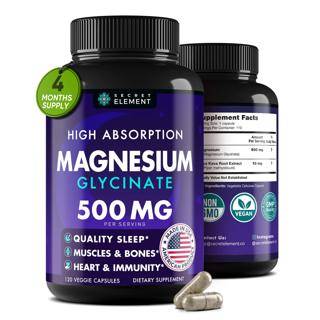 vegan magnesium glycinate capsules