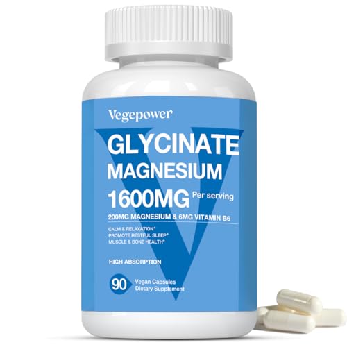 vegan magnesium glycinate for muscle health