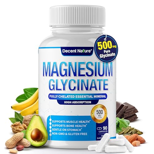vegan magnesium glycinate for muscle health