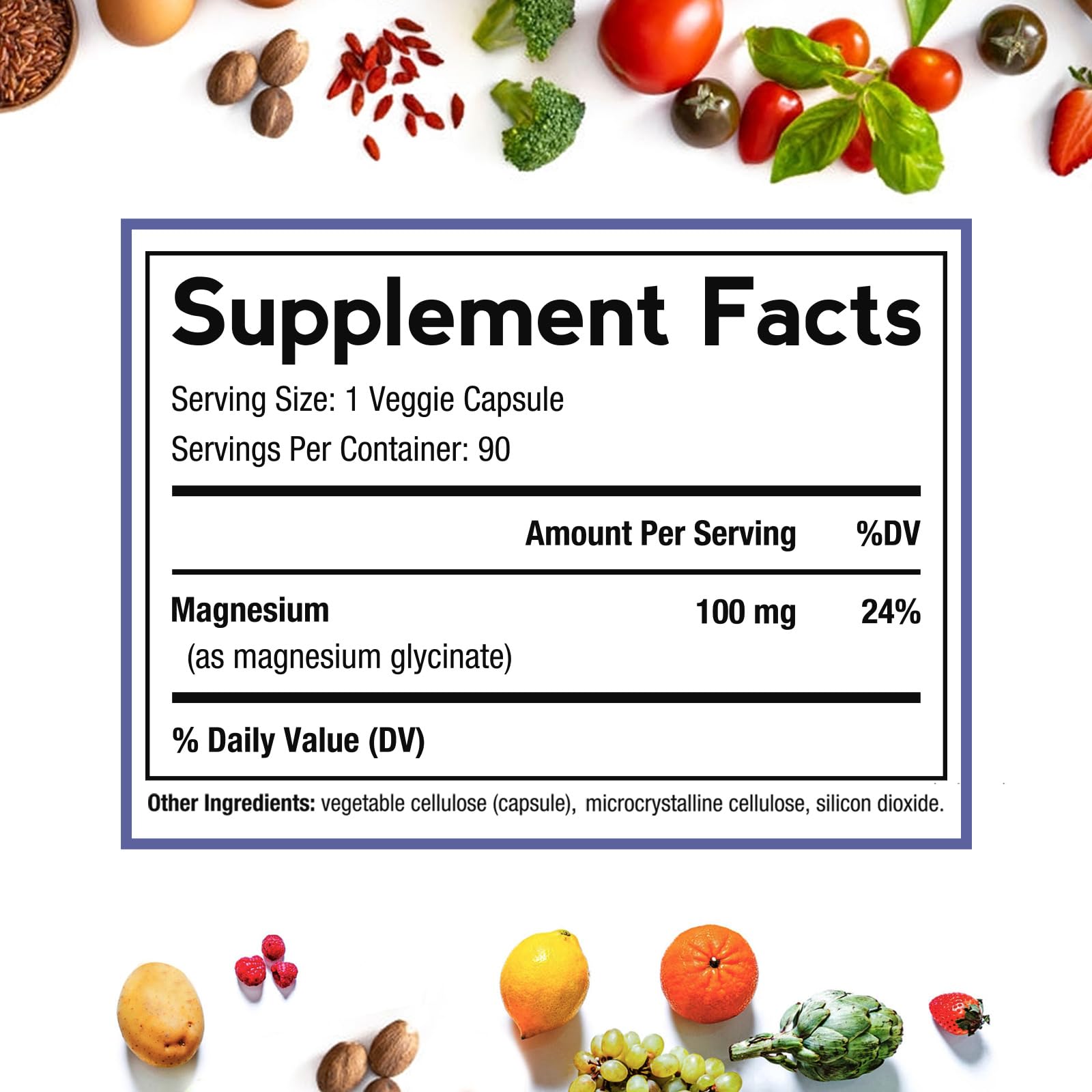 vegan magnesium glycinate for relaxation