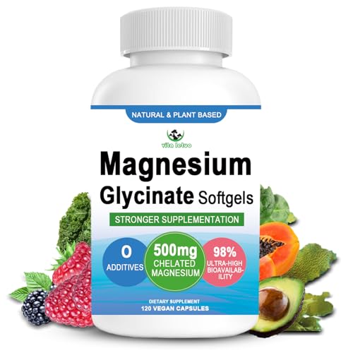 vegan magnesium glycinate softgels