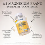 vegan magnesium glycinate supplement capsules