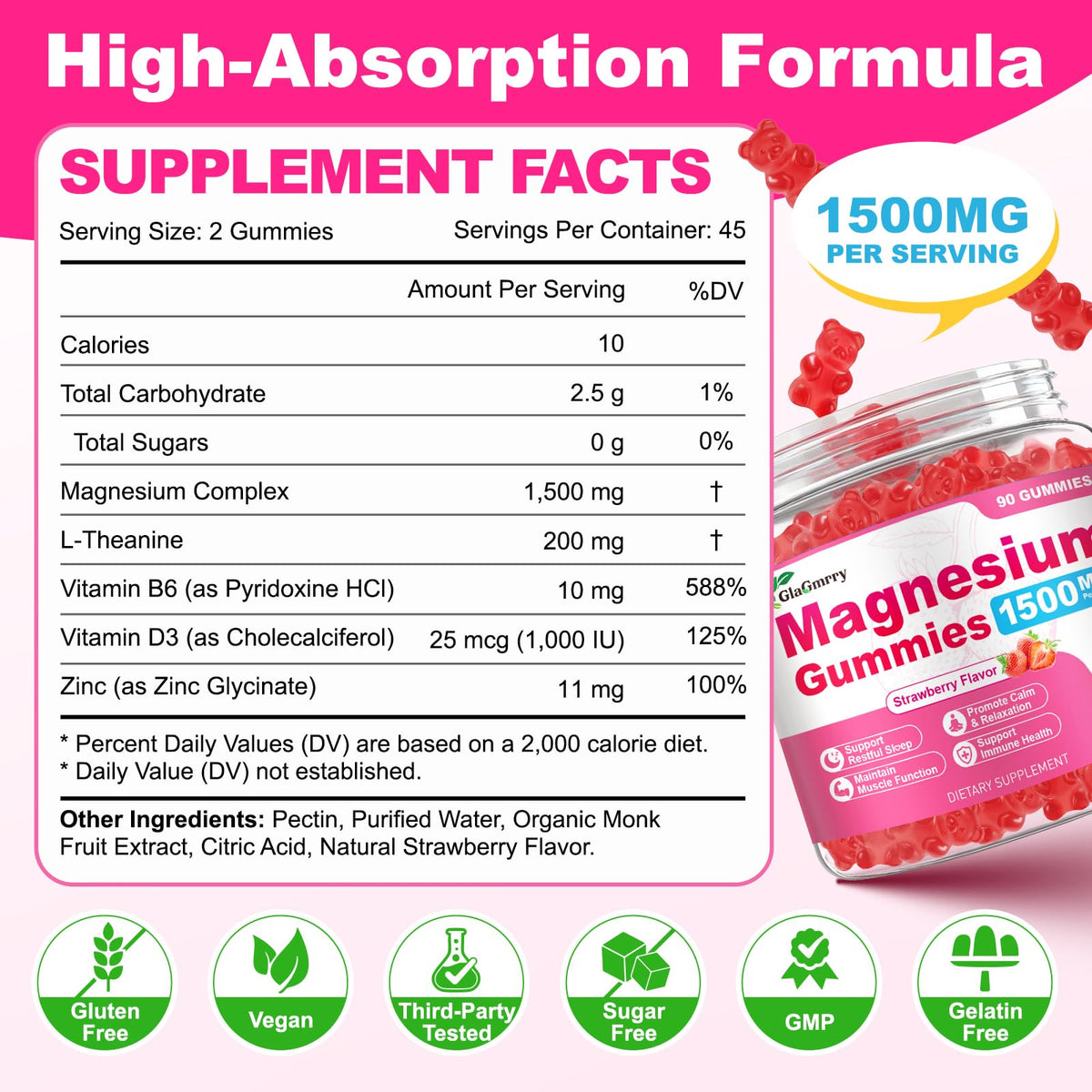 vegan magnesium gummies for better sleep